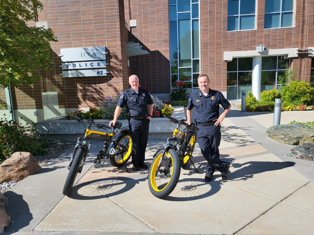 Cyrusher Gives back: EBike Donation to Logan Police Station – Cyrusher ...