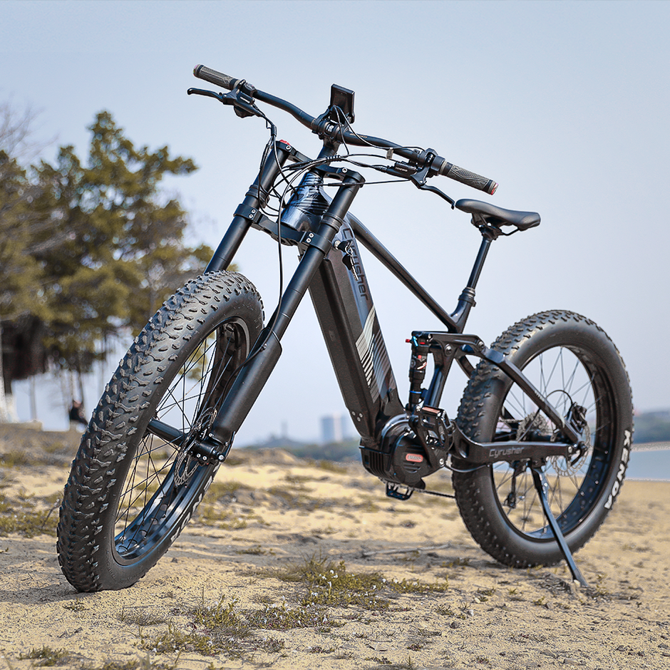 CYRUSHER First Mid-drive E-bike Nitro Comes Out, Redefining Speed Ridi