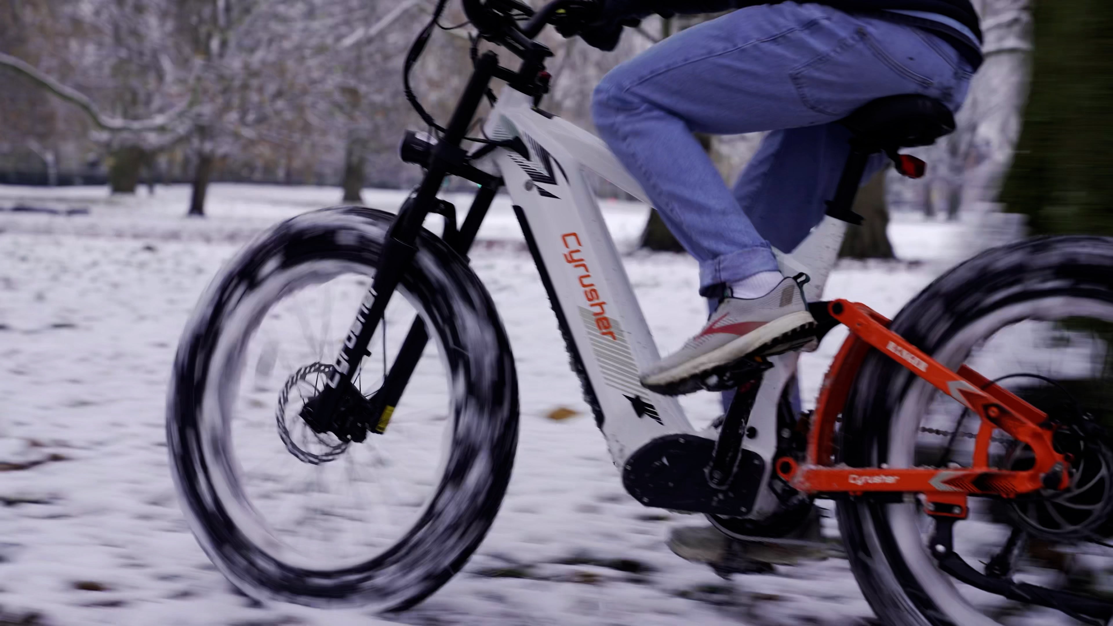 Can I Ride an E-Bike in The Snow? – Cyrusher E-Bikes