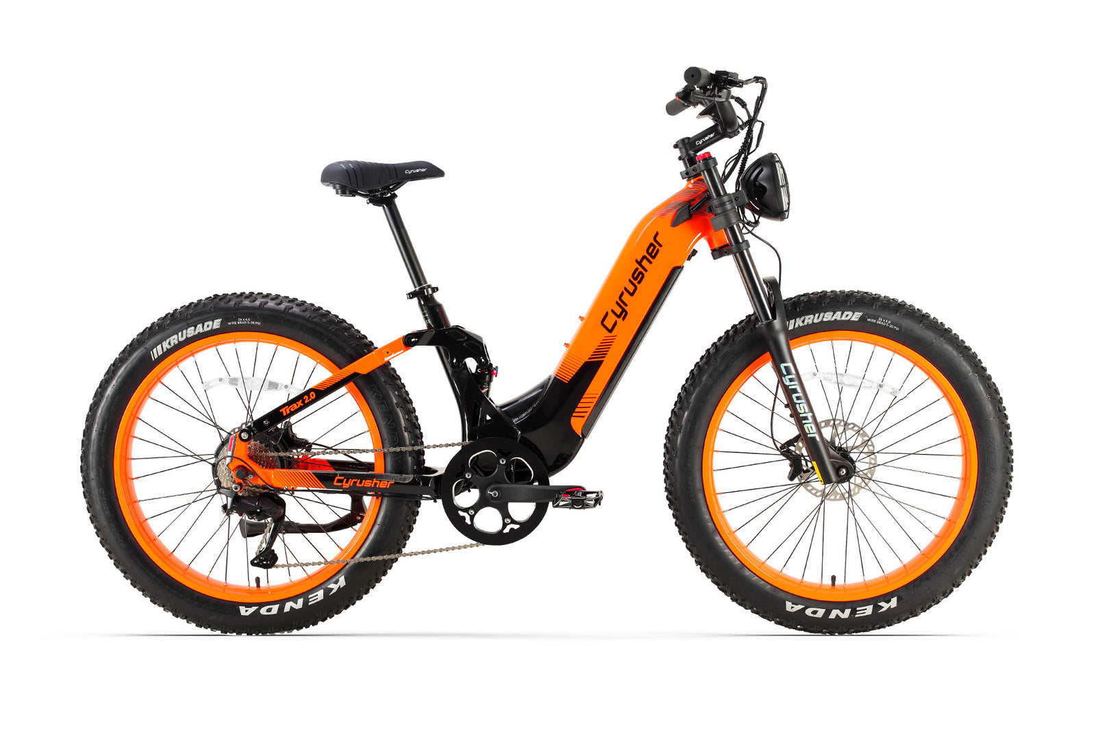 Cyrusher Trax 2.0 | Step-Thru Full-Suspension E-Bike (750W) – Cyrusher ...