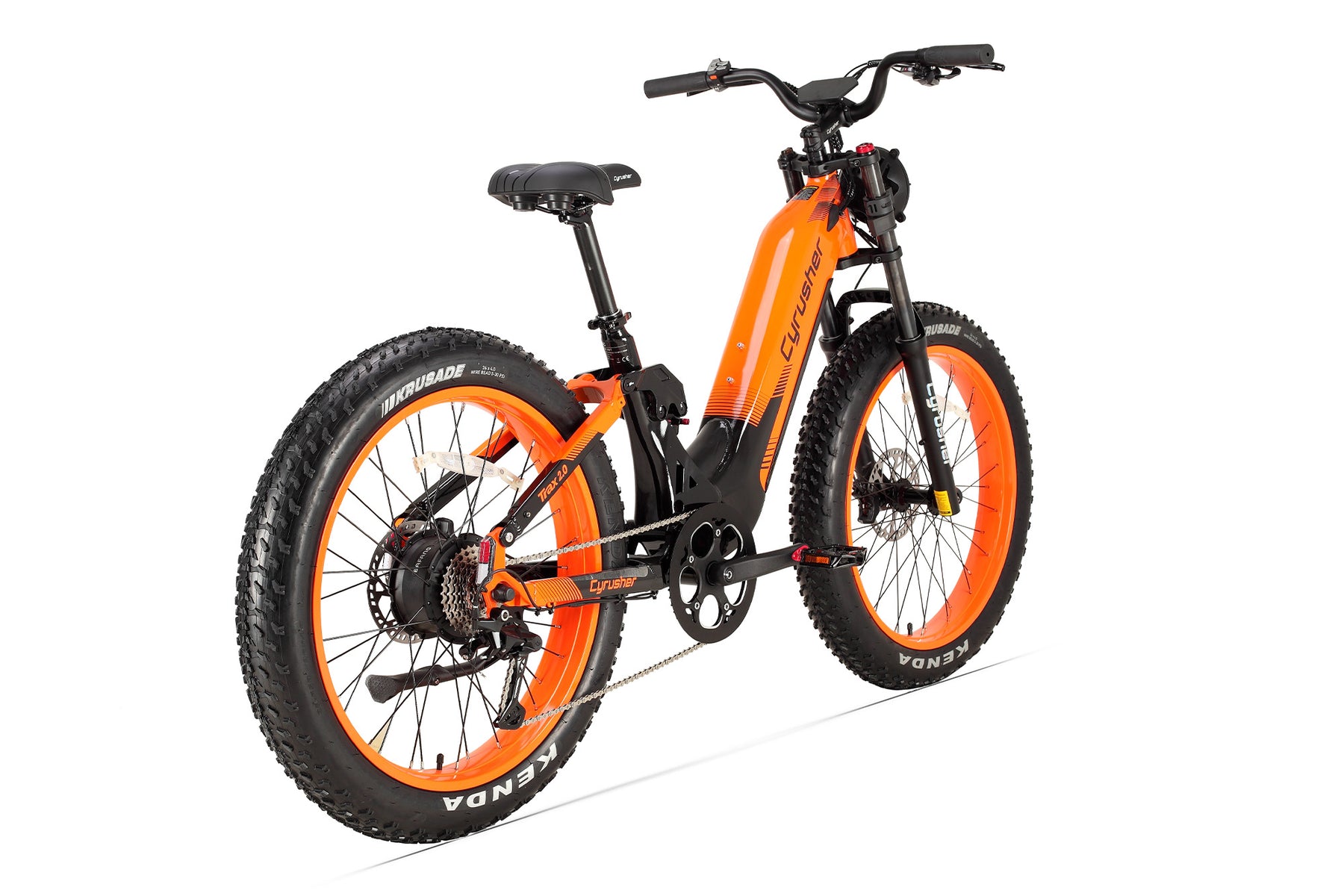 Cyrusher Trax 2.0 | Step-Thru Full-Suspension E-Bike (750W) – Cyrusher ...