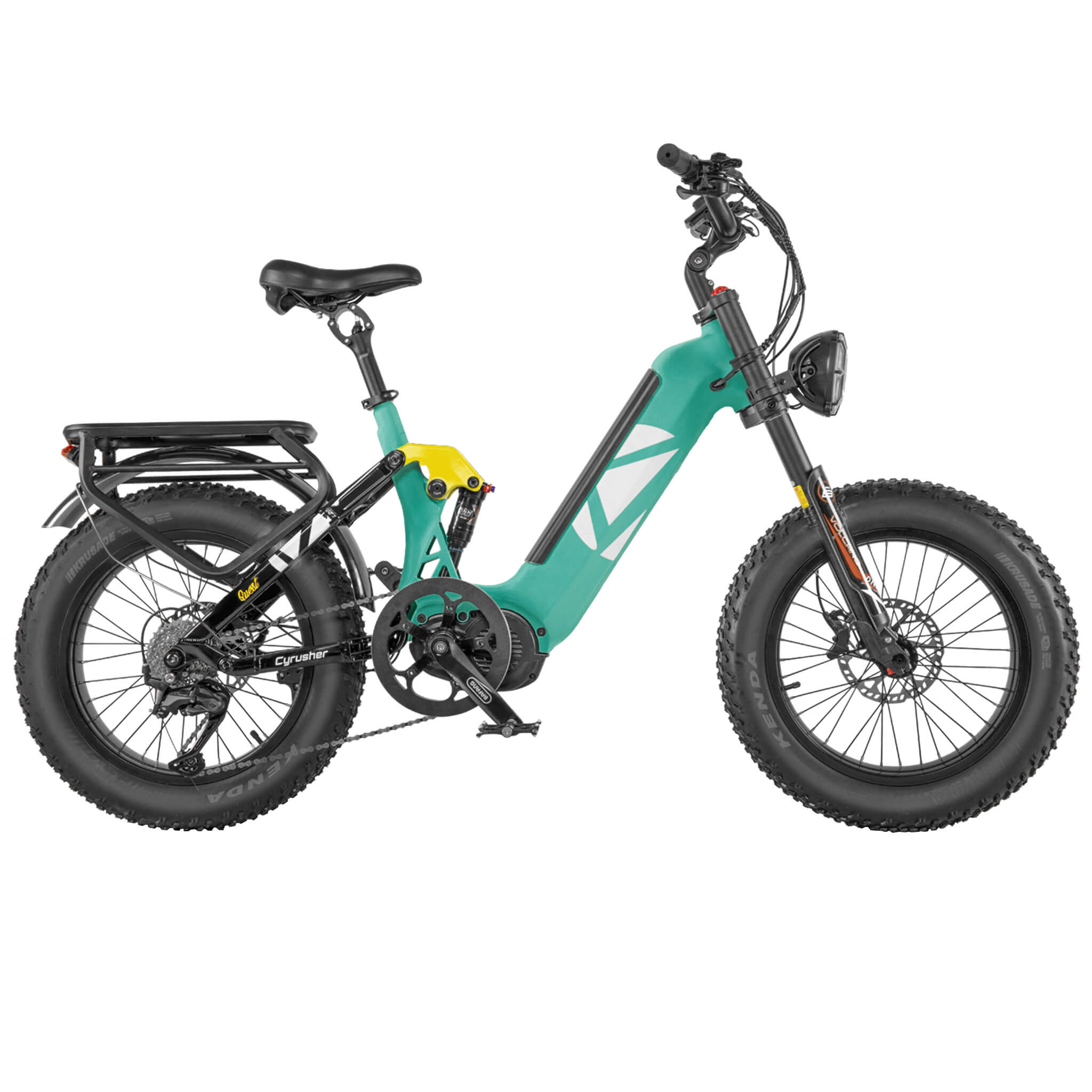 Cyrusher Quest Mid-Drive Step-Thru Electric Bike – Cyrusher Sports