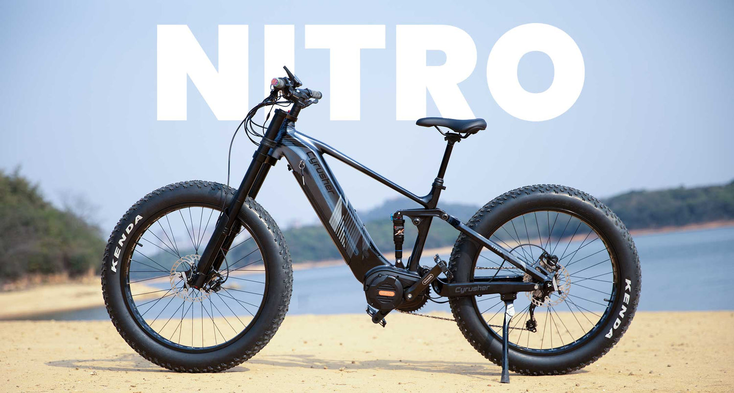 Nitro Mountain Mid-Drive All Terrain Air Shock Ebike