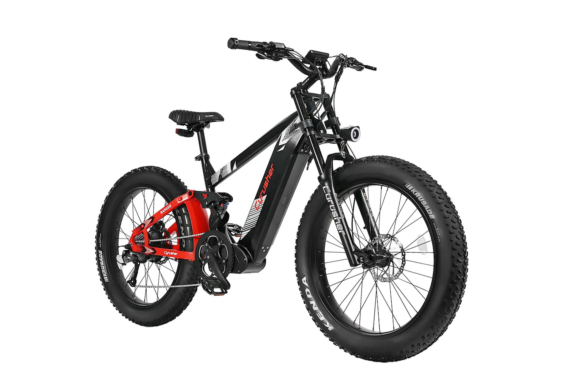 Cyrusher Ranger | Mountain All Terrain Air Shock Ebike | 52V 20Ah ...