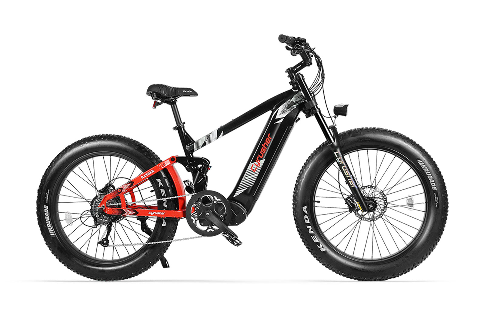 Cyrusher Ranger | Mountain All Terrain Air Shock Ebike | 52V 20Ah ...