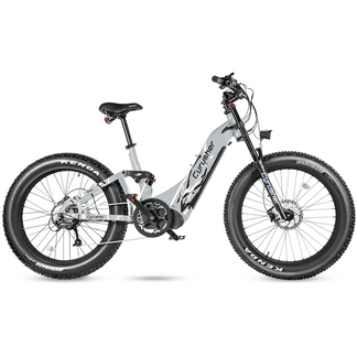 Trax 24‘’ Step-through All Terrain Air Shock Ebike – Cyrusher Sports